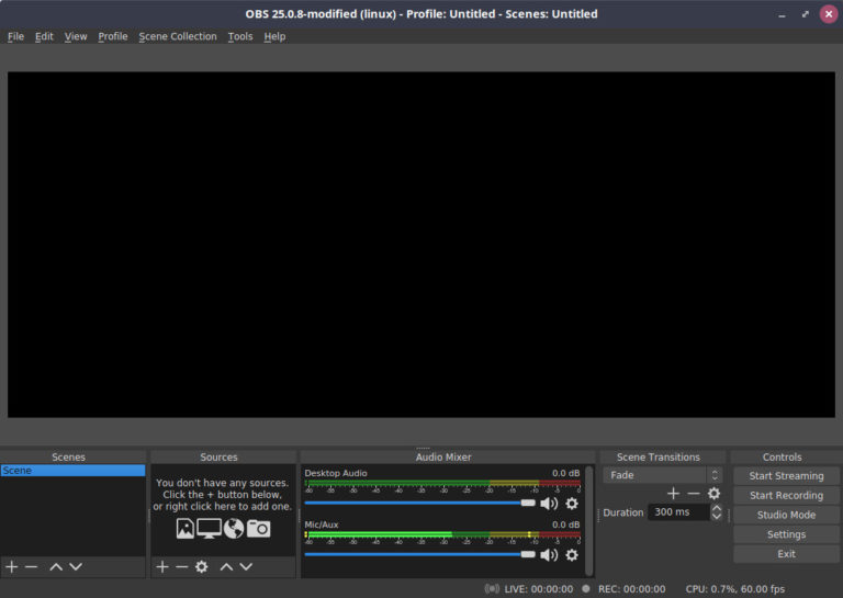 In OBS Studio, configure microphone in monitoring mode. This means you ...